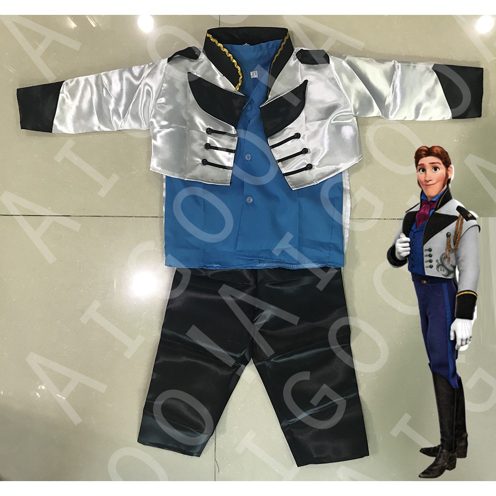 Disney Frozen Prince Hans Cosplay United Nations Iceland Norway Costume ...