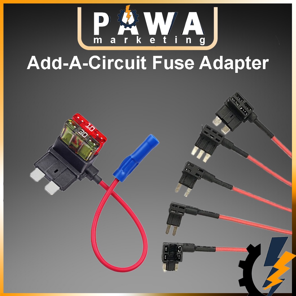 Pawa Standard Mini Micro Micro 2 Micro 3 Fuse Adapter Add A Circuit ...
