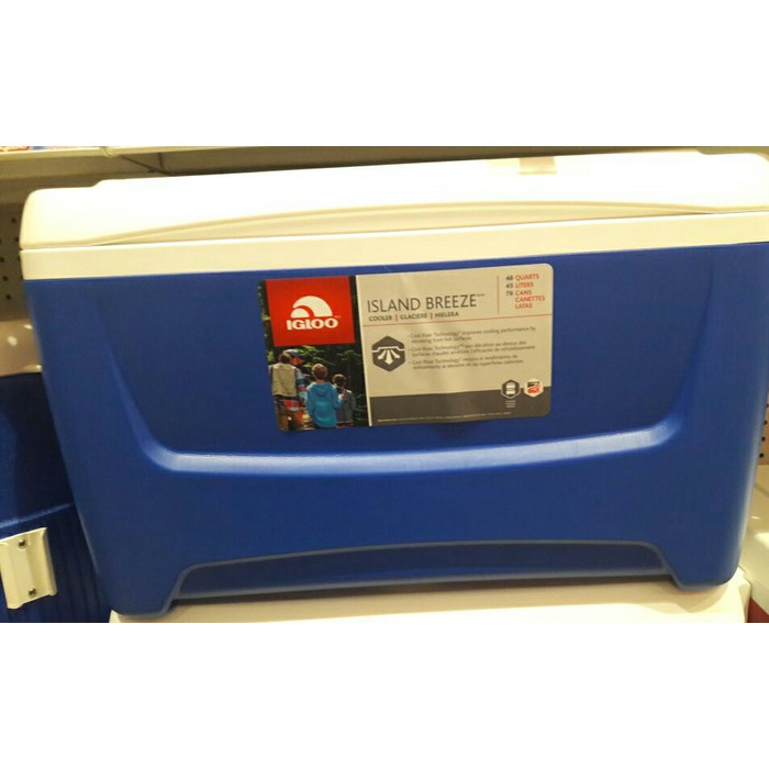Igloo Cooler Box Ice Box Food And Beverage Cooler Ice Box 45l | Shopee ...