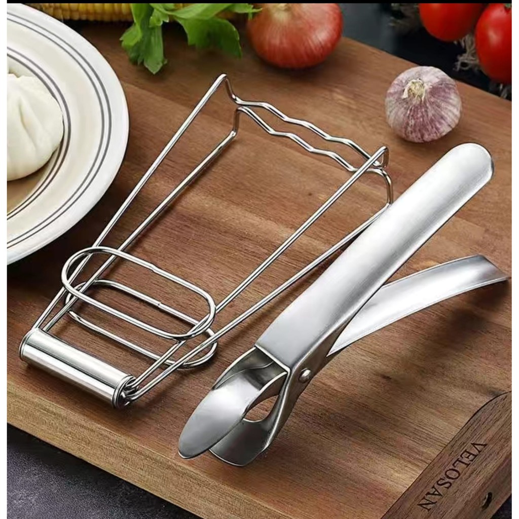 STAINLESS STEEL SUS304 Kitchen Equipment Grippers Cutting Board Peeler ...