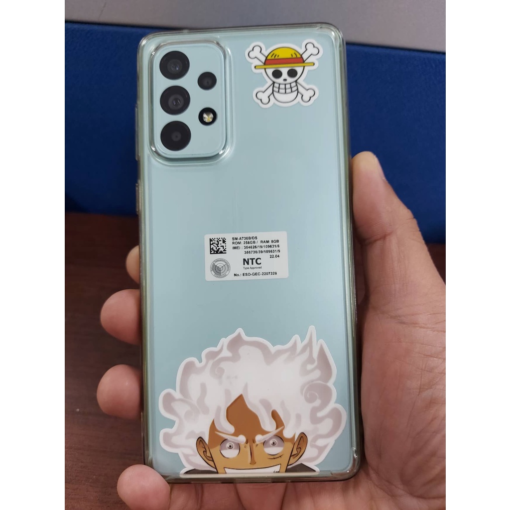 One Piece Peeking Sticker! Aquaflask Sticker. Tumbler Sticker One Piece ...