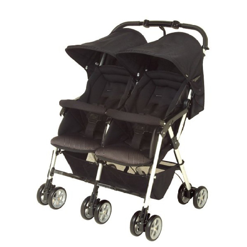 Combi Stroller / Pram Spazio Duo Stroller (Black) | Shopee Singapore