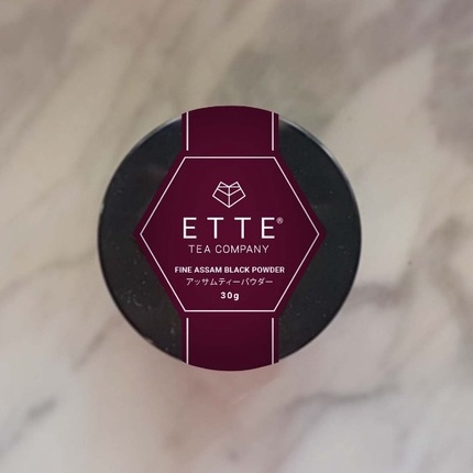 [ETTE TEA] Fine Assam Black Tea Powder, Authentic Japanese Grounded Tea ...