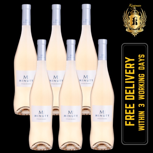 Minuty M Cotes De Provence Rose Wine 750ml x 6 (BUNDLE DEAL) | Shopee ...