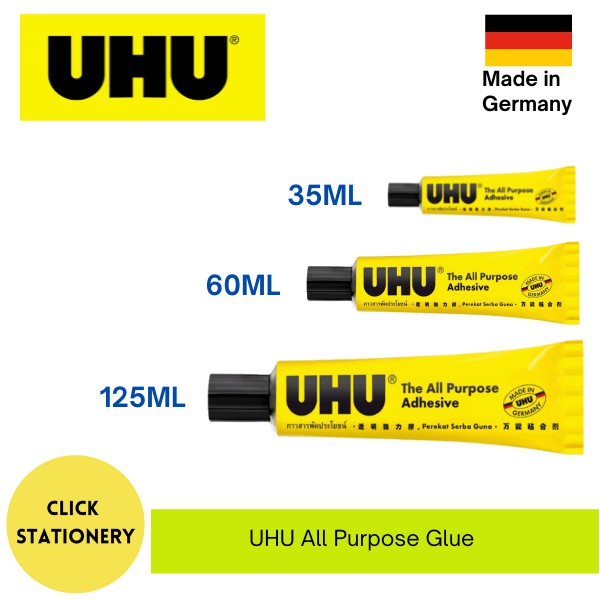 UHU All Purpose Liquid Glue All Purpose Adhesive 35ml 125ml | Shopee ...