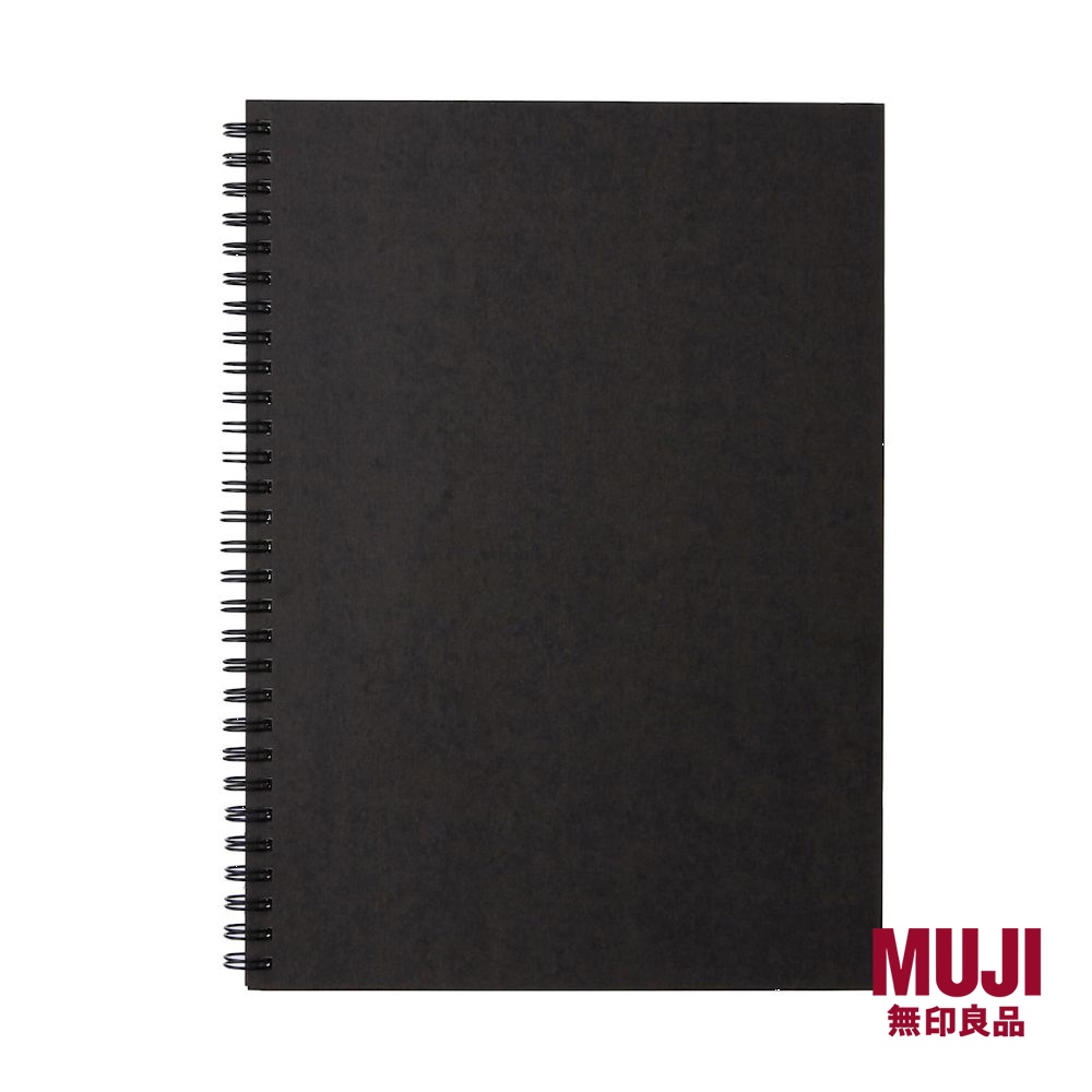 [Bundle of 5] MUJI Double Ring Notebook (Gray/Plain/B5) | Shopee Singapore