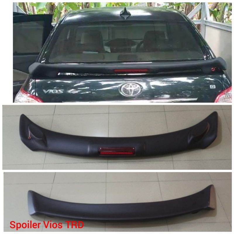 Spoiler Vios TRD spoiler Vios limo gen 1 gen 2 gen 3 gen 4 | Shopee ...