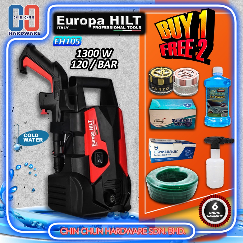 Europa Hilt EH105/LUTIAN LT-202|Water Jet High Pressure Cleaner|Water ...