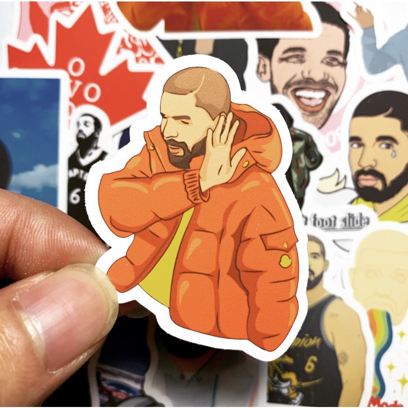 Drake RAPPER RAP STICKER STICKER LOGO STICKER TUMBLR VINYL DECAL LAPTOP ...