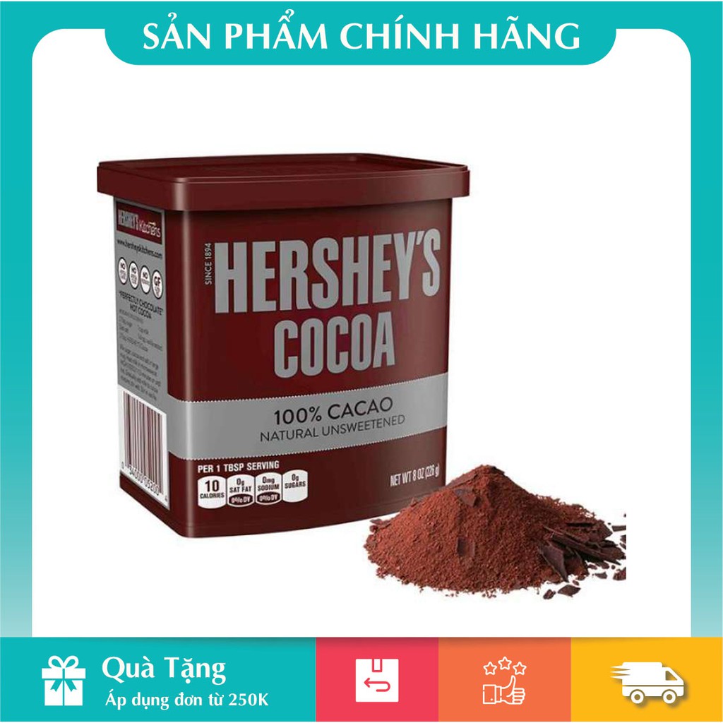 [GENUINE] Hershey's Unsweetened Cocoa Powder | Shopee Singapore