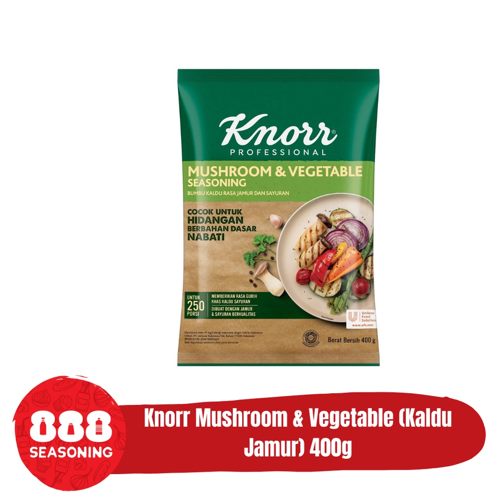 Knorr MUSHROOM & VEGETABLE (MUSHROOM Broth) 400g | Shopee Singapore