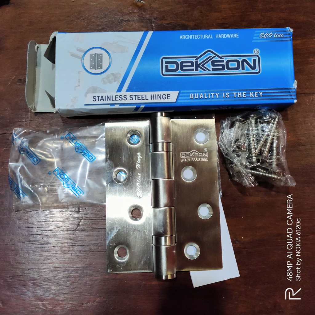 Dekson Hinges / Dekkson Ecoline 4x3x3MM 2BB SSS Door / Window Hinges ...