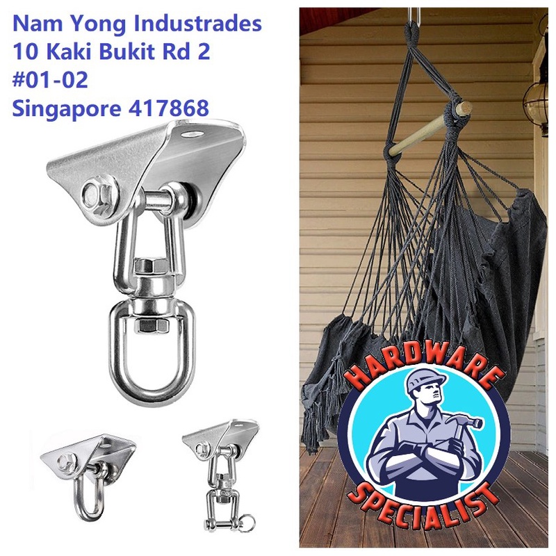 Stainless Steel 304 Ceiling Mounting Hook / Swing Hook / Suspension ...