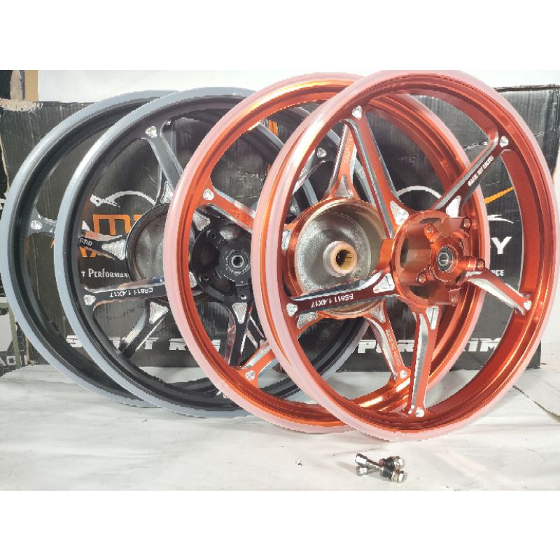 Magic Boy Sport Rim CNC 511 FOC 2 TUBEBAR HONDA VARIO /HONDA BEAT (24T) 140/160*17 SPORTRIM ...