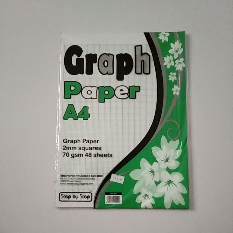 GRAPH PAPER A4 (48 SHEETS) | Shopee Singapore
