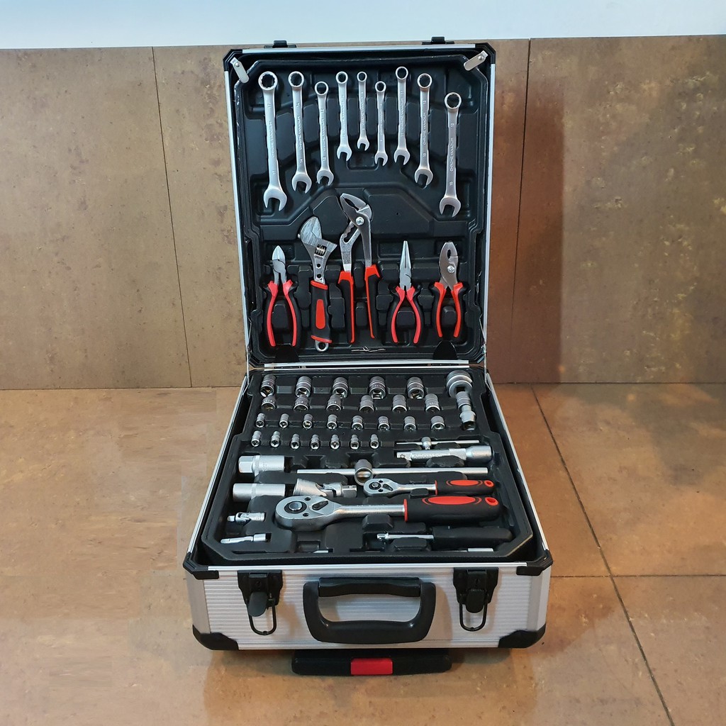 TBS187 Aluminium Luggage Tool Box Set Multi Package ID32268 ID33444 ...