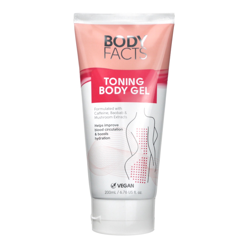 Body Facts Toning Body Gel 200ml | Shopee Singapore