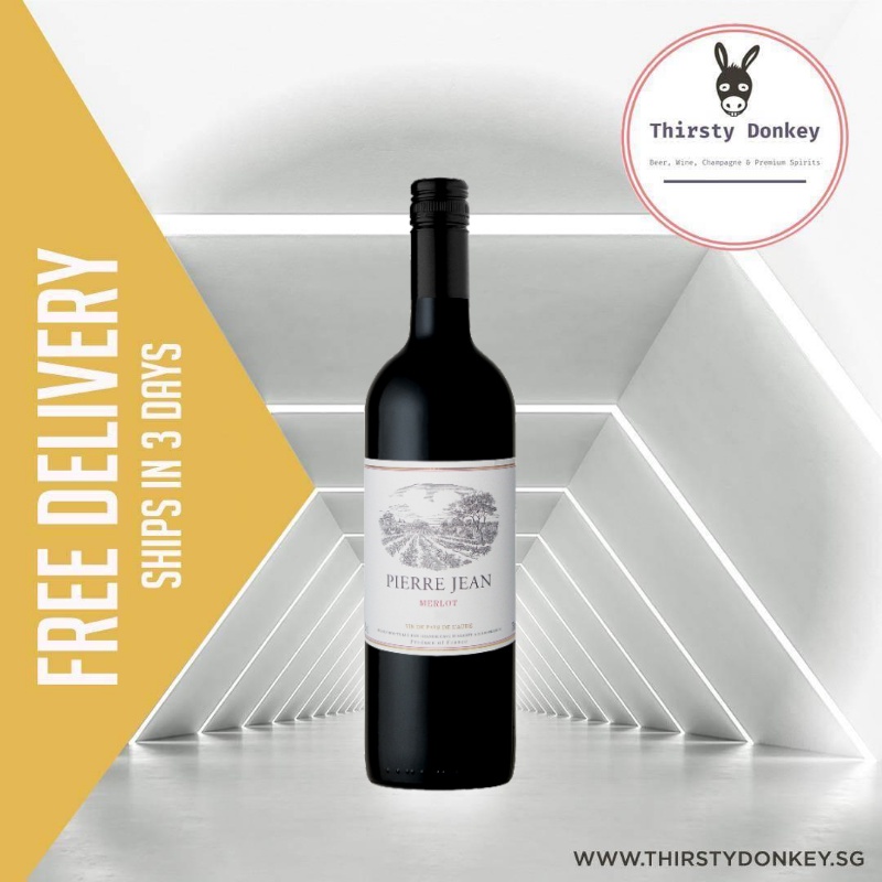 Pierre Jean Merlot 750ML | Shopee Singapore