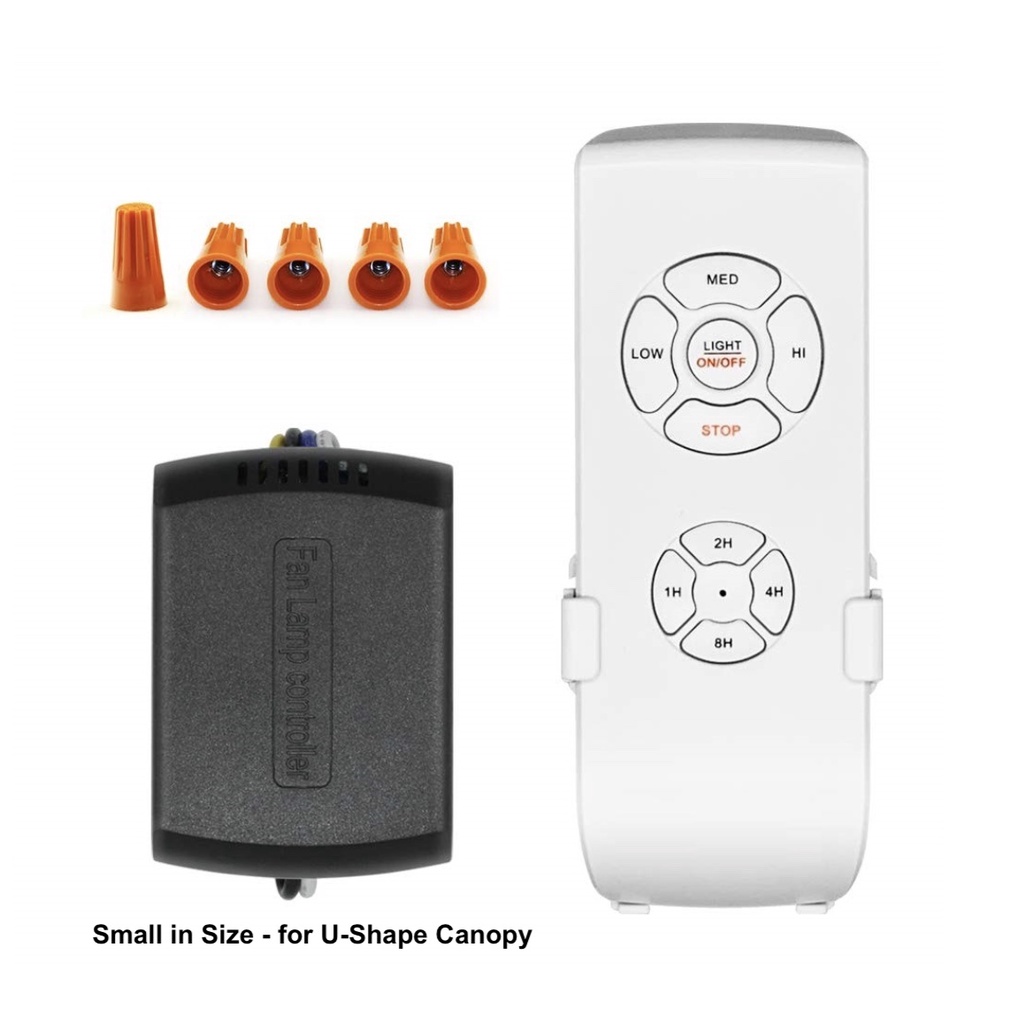 U-Canopy Smart Universal Ceiling Fan Lamp Remote Controller Kit Remote ...