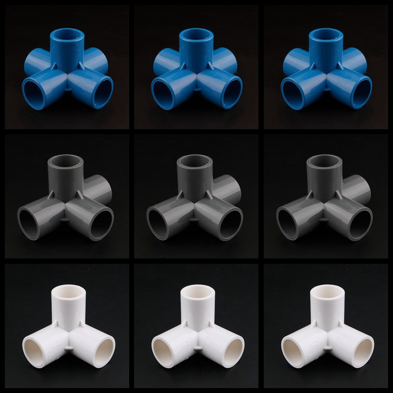 ID 20/25/32mm PVC Pipe Connector 3-Way 4-Way 5-Way 6-Way For OD 20/25/32mm Pipe | Shopee Singapore