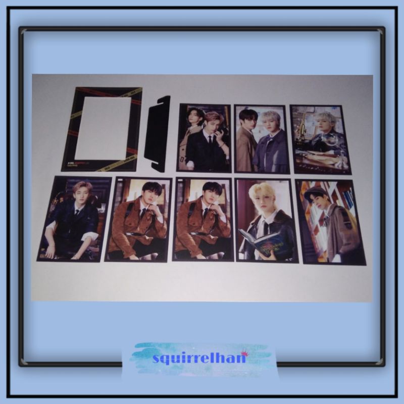 Paper frame photoset stray kids fan meeting SKZ unit chan lee know IN ...