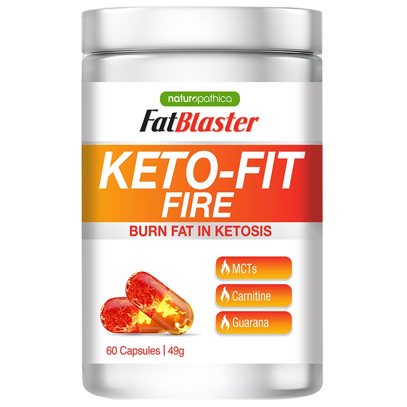 Naturopathica FatBlaster Keto Fit Fire Fatburner 60 Capsules | Shopee ...