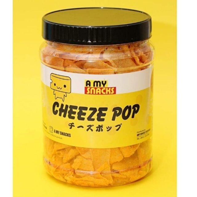 Homemade cheese crisp cheeze pop snack chips potato chips cheesy ...
