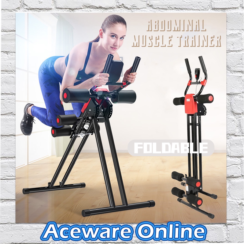 YH-GSC-001 AB ROLLER PLANK SIX PACK CARE ABDOMINAL MUSCLE TRAINER ...