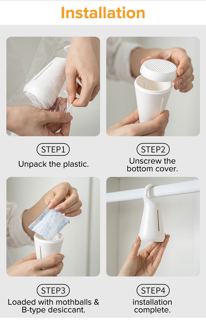 Insect repellent box hanging dehumidification fresh Cedar Balls Clothes ...