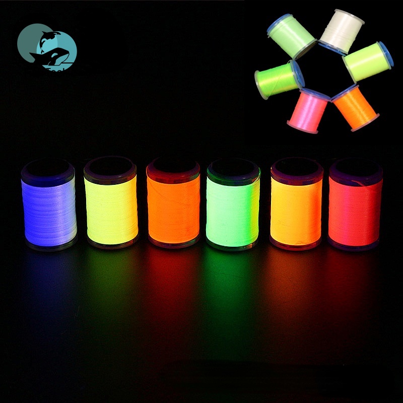 1 Spool Luminous Fly Tying Thread Floss for Jigging Hook, Ribbing ...