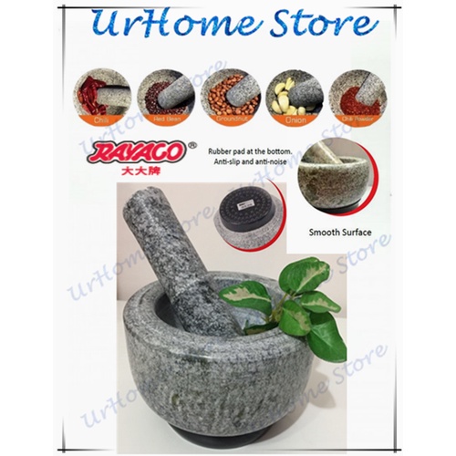 Mortar & Pestle / Guacamole Salsa Maker / Stone Mortar / Lumbar Alu ...