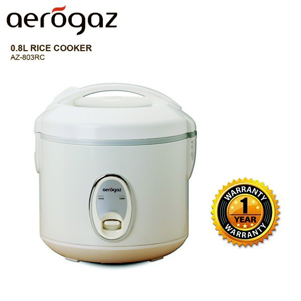 Aerogaz 0.8L Rice Cooker (AZ-803RC) | Shopee Singapore