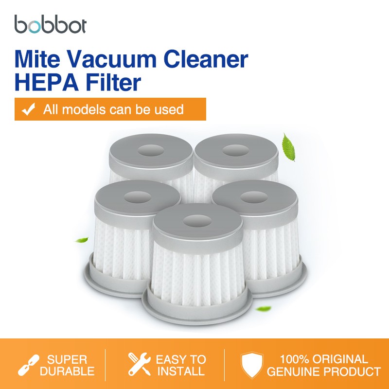 Bobbot Mite vacuum cleaner HEPA filter universal element parts | Shopee Singapore