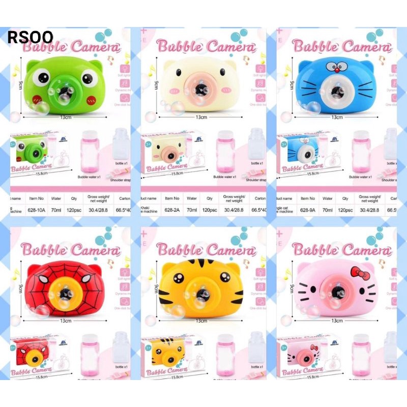 Bubble Camera toy. Foam bubbles, children's toy | Shopee Singapore