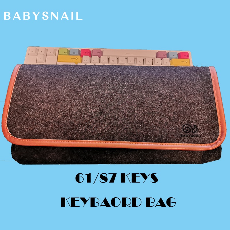 [Ready Stock] BabySnail Mechanical Keyboard Bag Cover Case RK 61 RK71 ...