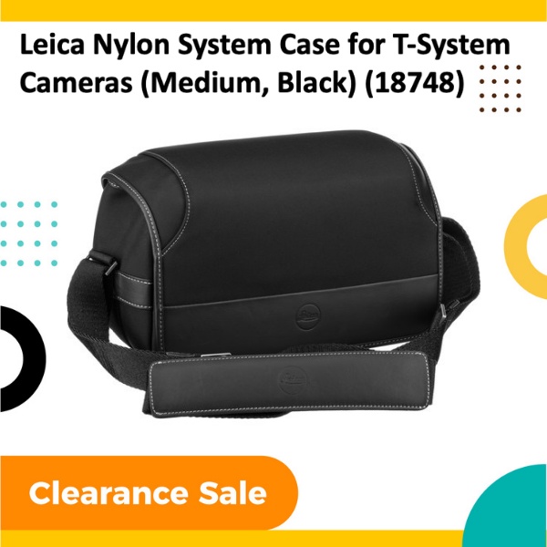 (Clearance Sales) Leica Nylon System Case for T-System Cameras (Medium ...