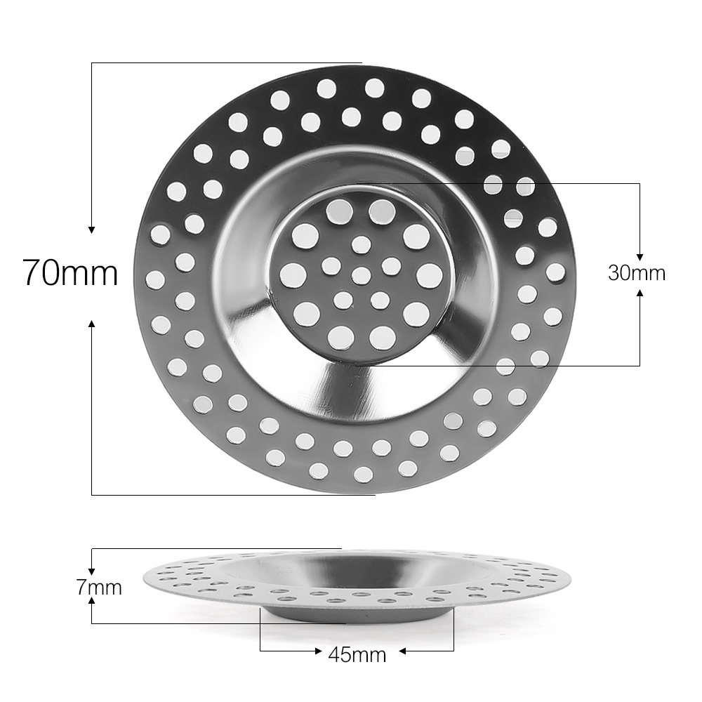 Floor Drain Hole Filter Wash Basin Sewer Bathroom Drain Strainer Water ...