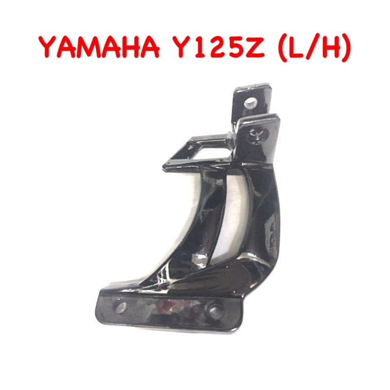 Yamaha Y125Z 125Z Kiri LH Footrest Stay Bar Bracket ( Black ) | Shopee ...