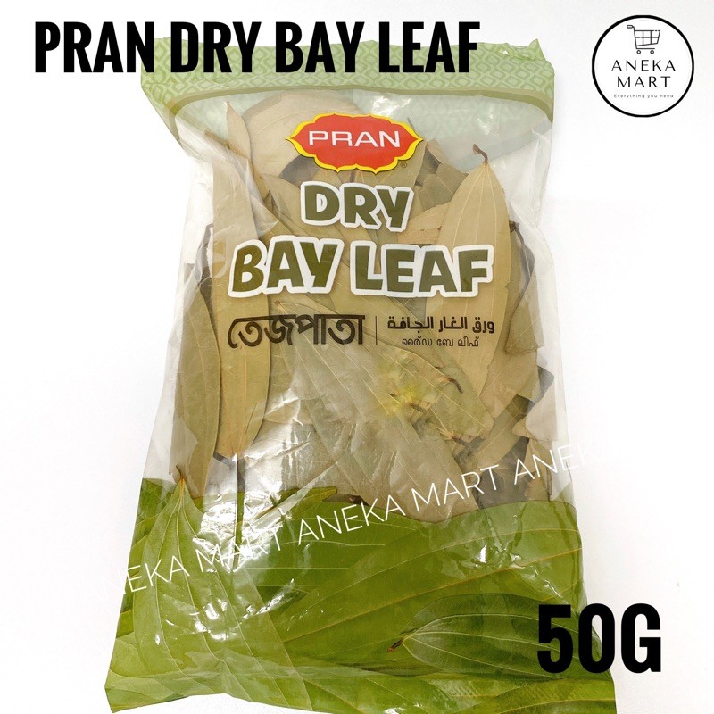 PRAN Dry Bay Leaf /Daun Salam Bay Leaves 月桂叶 【50g】 | Shopee Singapore
