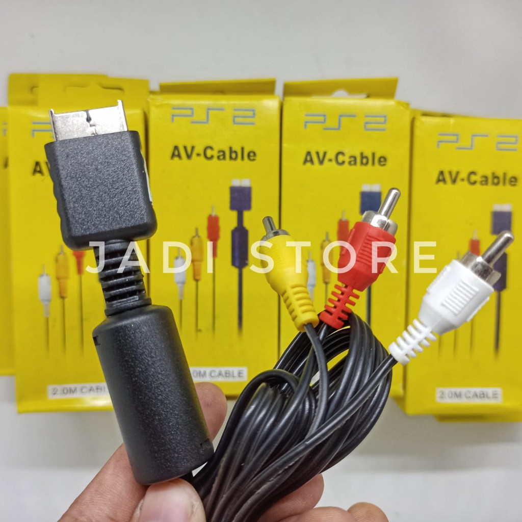 Cabel AV PS Cable AV PS AV Cable PS Playstation PS2 PS3 AV Cable Audio Video | Shopee Singapore