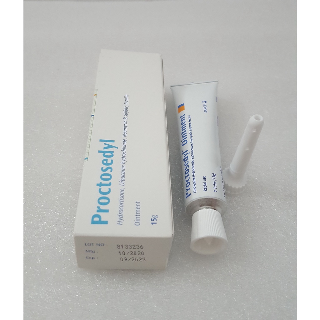 PROCTOSEDYL Ointment 15g For Hemorrhoids/Piles Care | Shopee Singapore