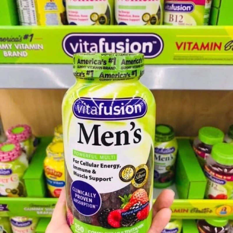 Vitafusion Men'S Complete Multivitamin Gummies | Shopee Singapore