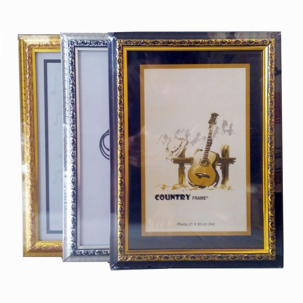 PUTIH Frame/frame/frame A4 (21x30) Gold, silver, Brown, White Gold ...