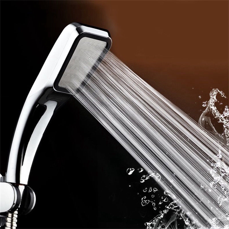 High Pressure Water Saving Shower Head Ionic Handheld Filtration Hand
