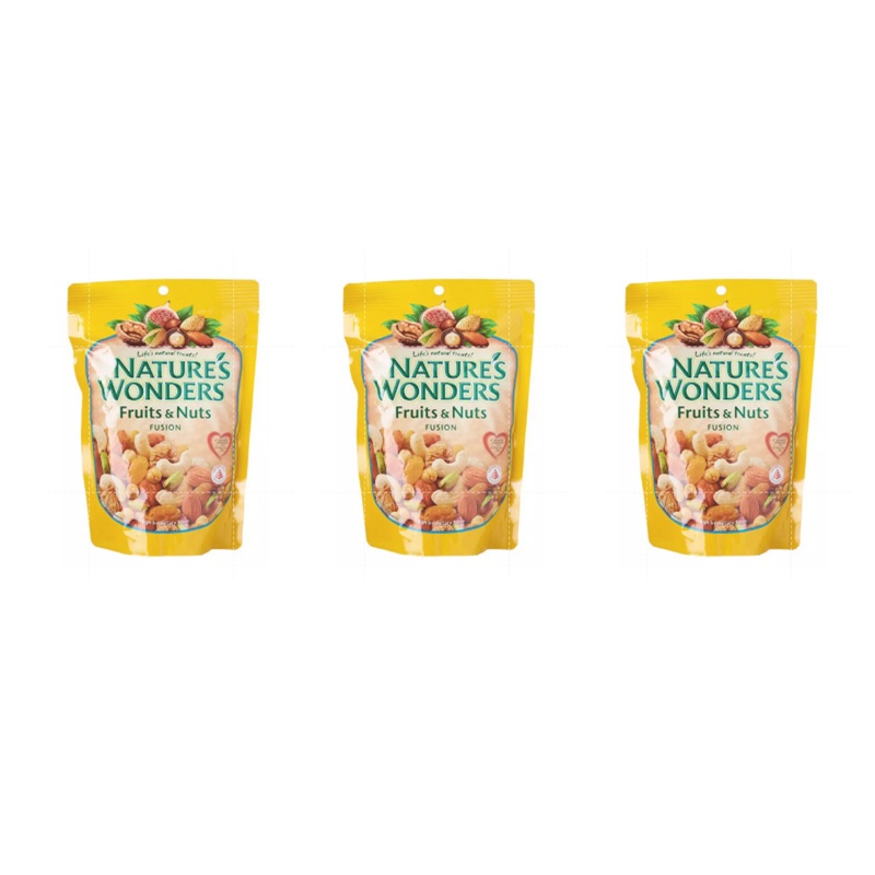[Bundle of 3] Nature's Wonder Fruits & Nuts Fusion, 270g | Shopee Singapore