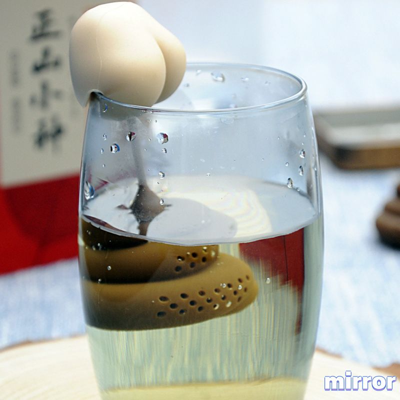 10 Types Tea Infuser Creative Poop Shaped Funny Herbal Tea Bag Reusable ...