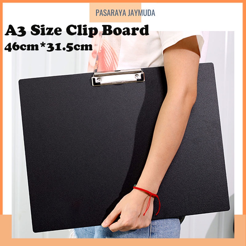 A3 Size PP Clipboard A3 Drawing Board Plastic PVC Art Stationery School ...