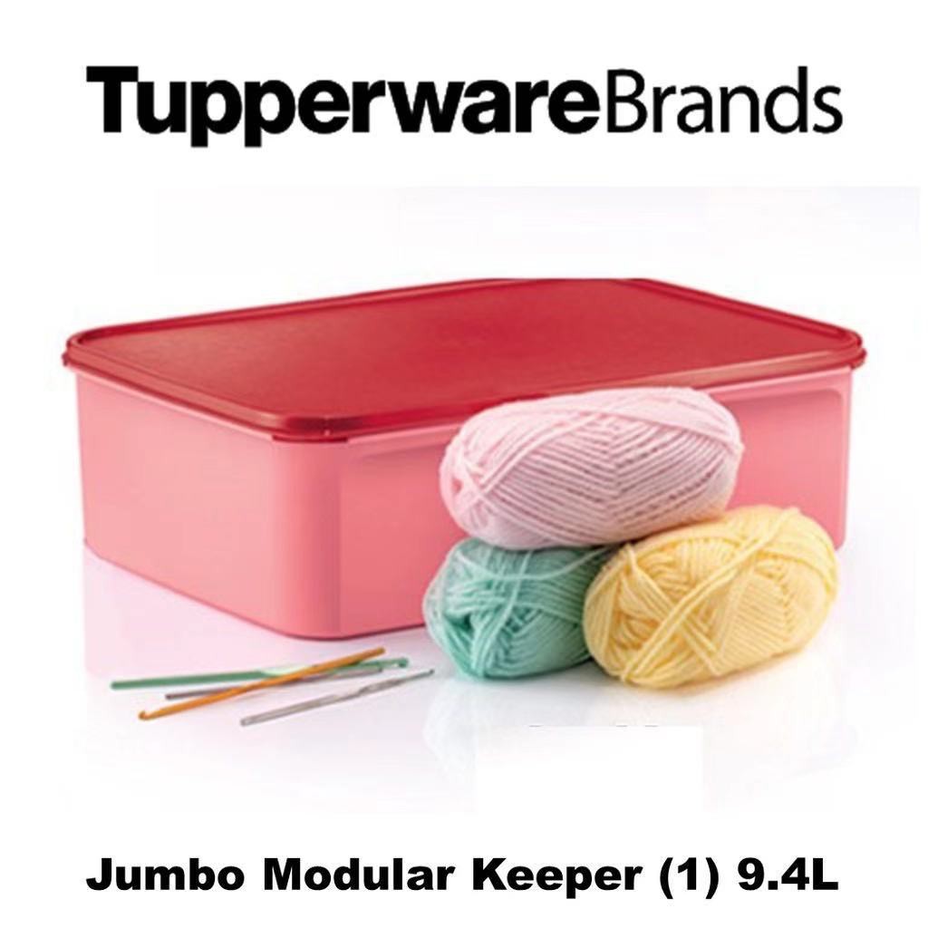 Tupperware Jumbo Modular Keeper (1) 9.4L | Shopee Singapore
