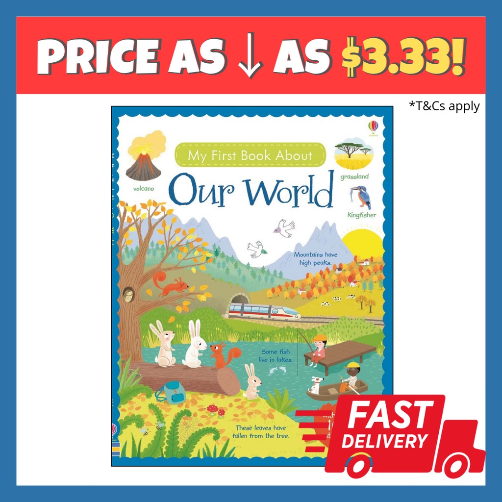 (Our World) Usborne First Sticker Book Kids Sticker Books Children ...