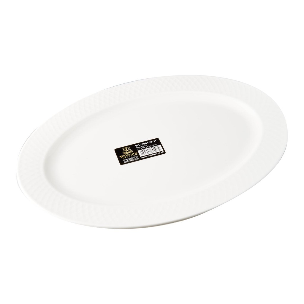 WILMAX ENGLAND Porcelain Oval Platter | Shopee Singapore
